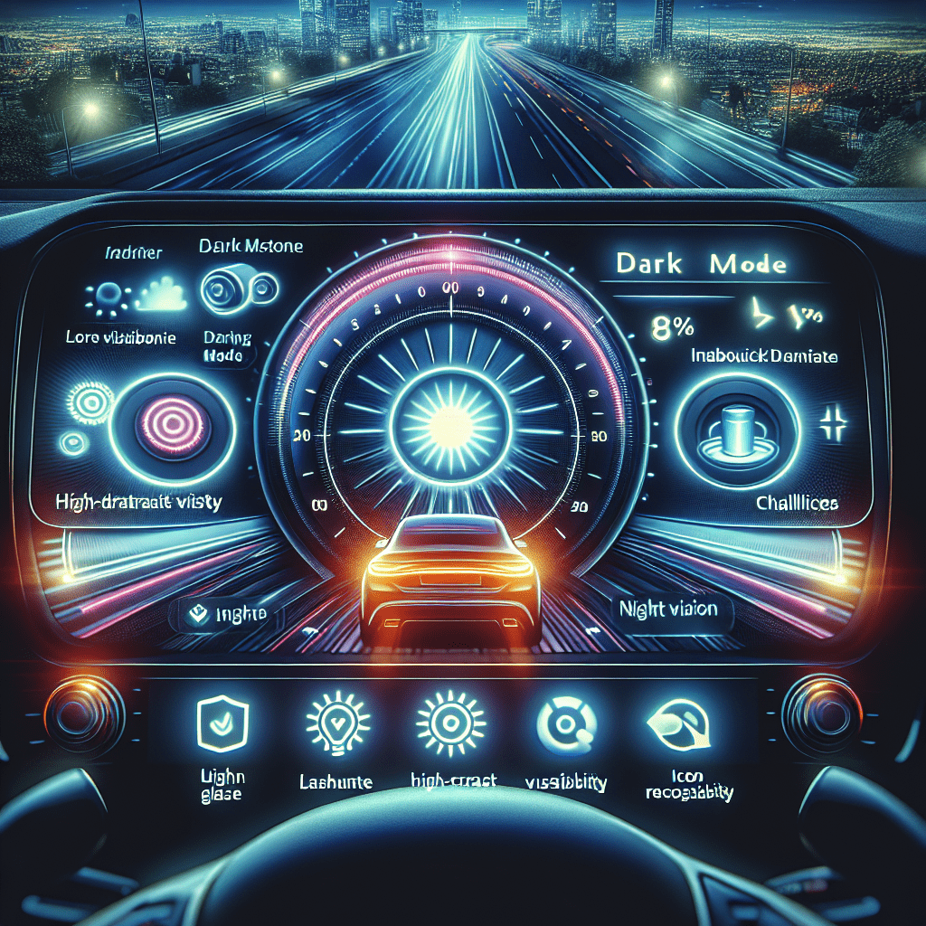 The Impact Of Dark Mode On Car Infotainment Systems | CROAUTO.NET